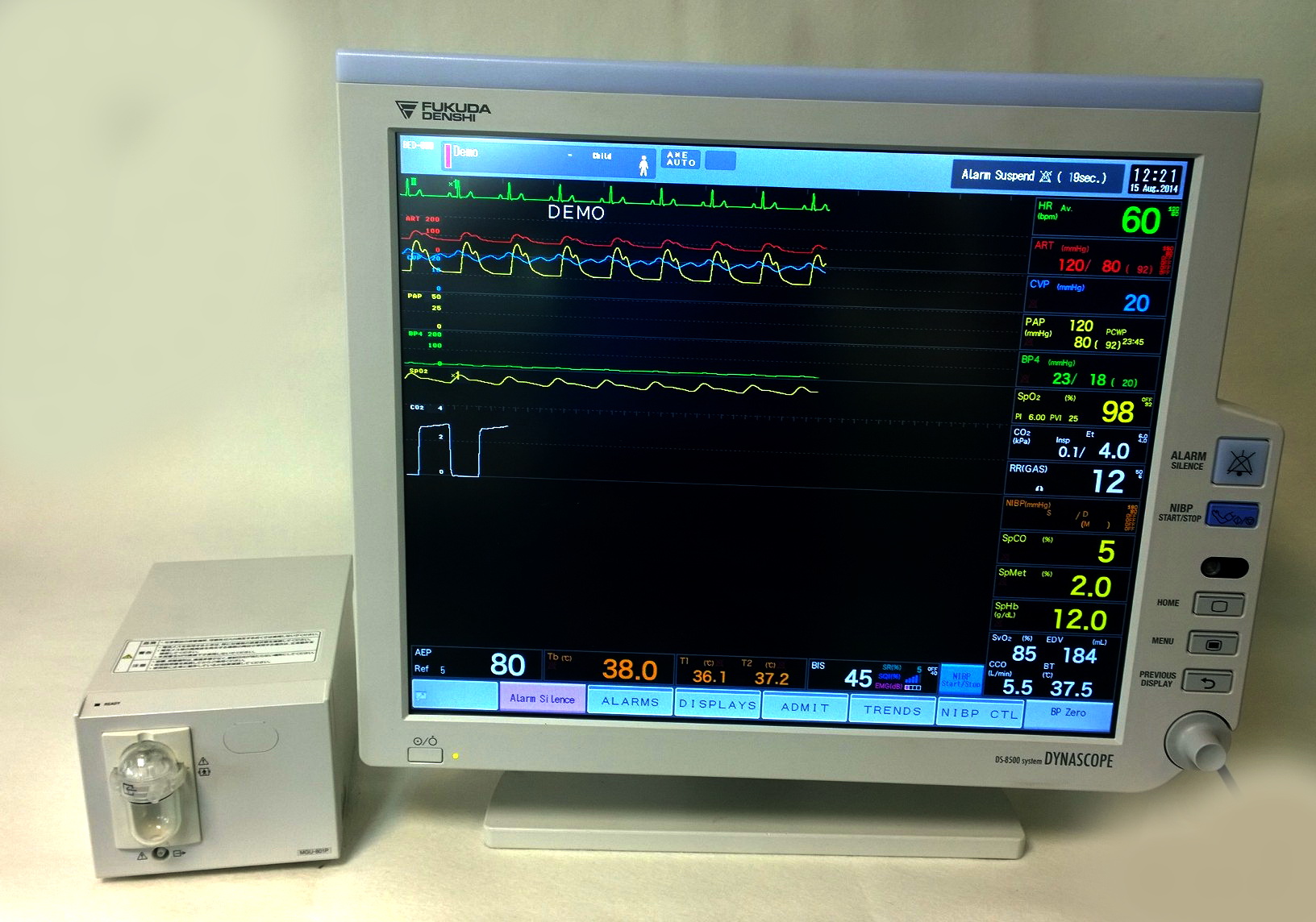 Product - DS 8500 Anesthesia Monitor - Anaesthesia Monitoring | Fukuda ...